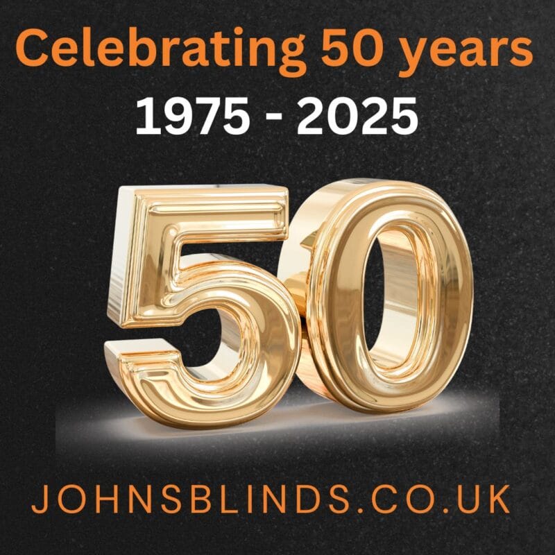 Celebrating 50 Years of John's Blinds